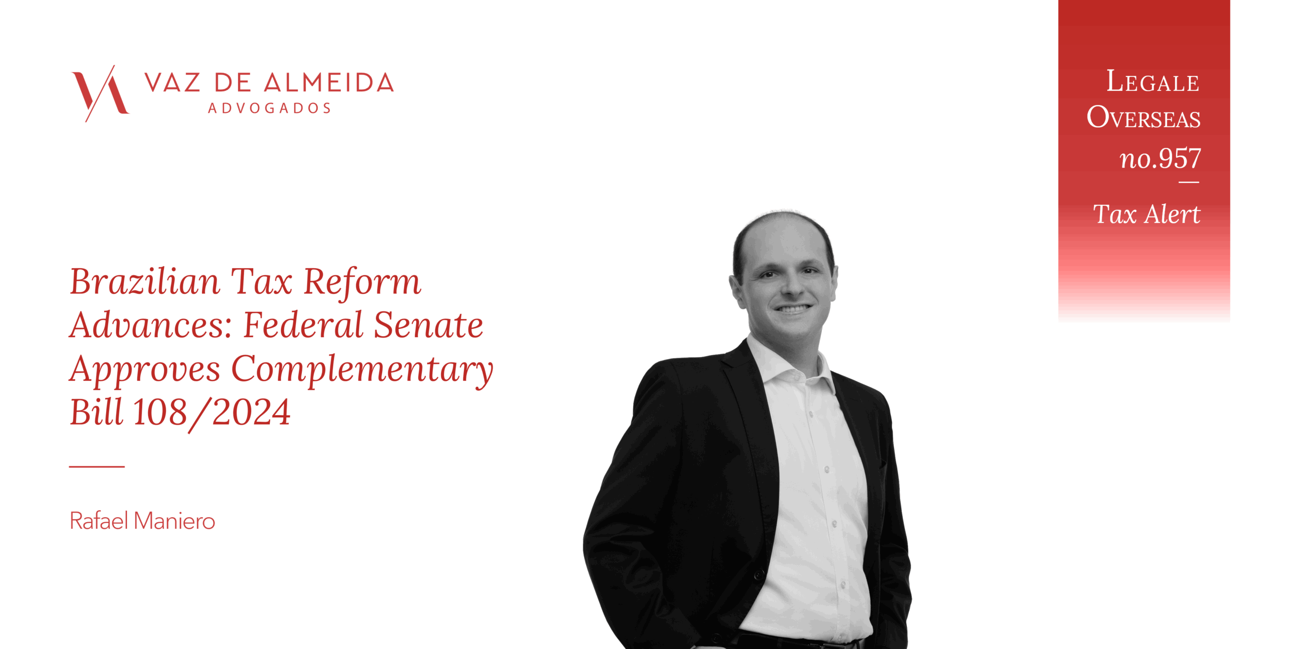Brazilian Tax Reform Advances: Federal Senate Approves Complementary ...